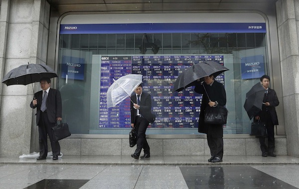 Asian shares flat despite good China survey, more Fed talk ahead ...